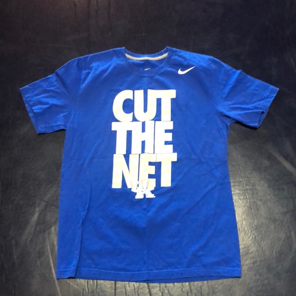 Nike | Shirts | Nike University Of Kentucky Cut The Net Shirt | Poshmark